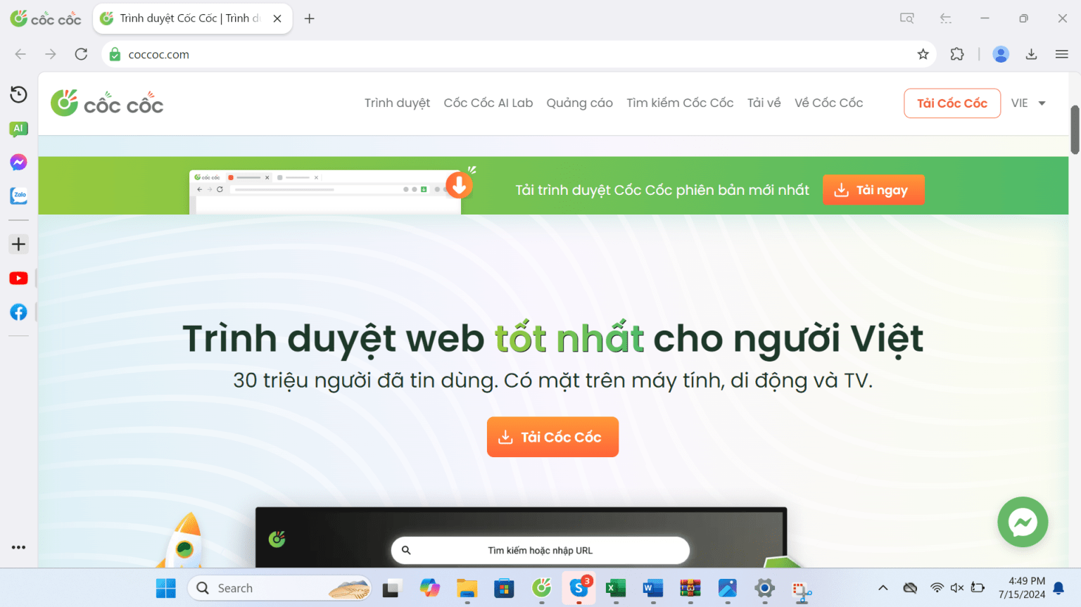 Tải Cốc Cốc về máy như thế nào? - Blog Cốc Cốc