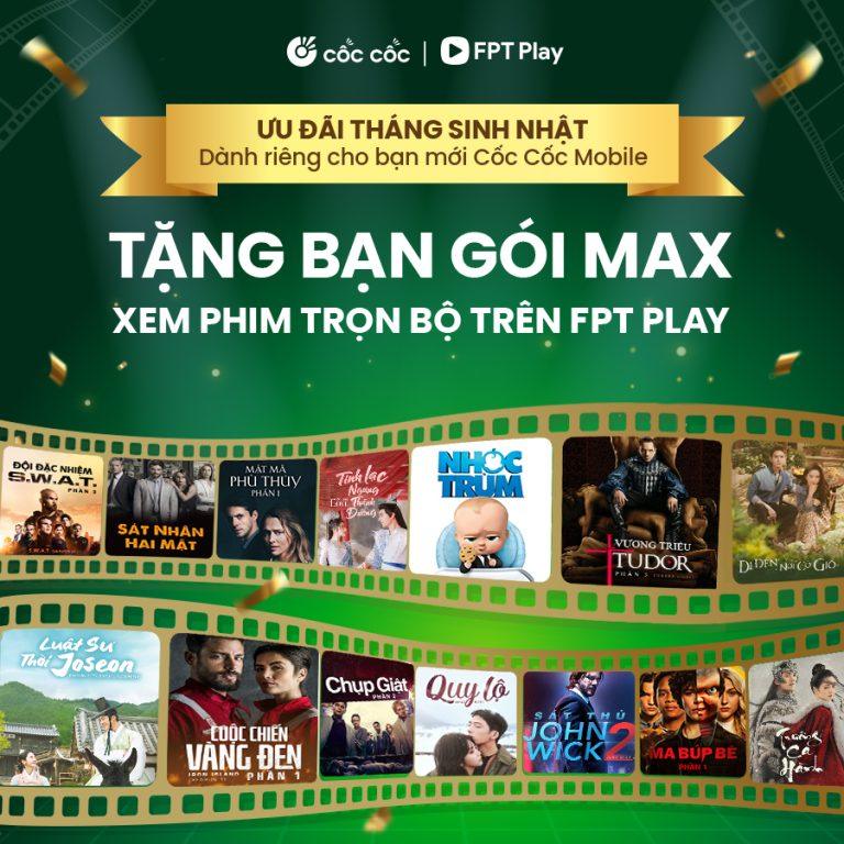 Ưu đãi tháng sinh nhật: Quà tặng cho bạn mới của Cốc Cốc Mobile