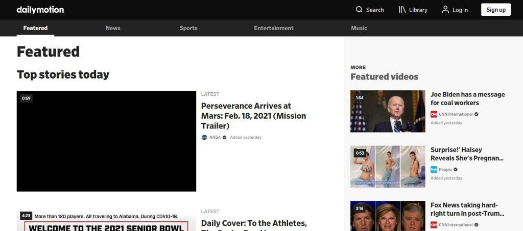 Website Dailymotion: Thế giới video đa dạng, sáng tạo