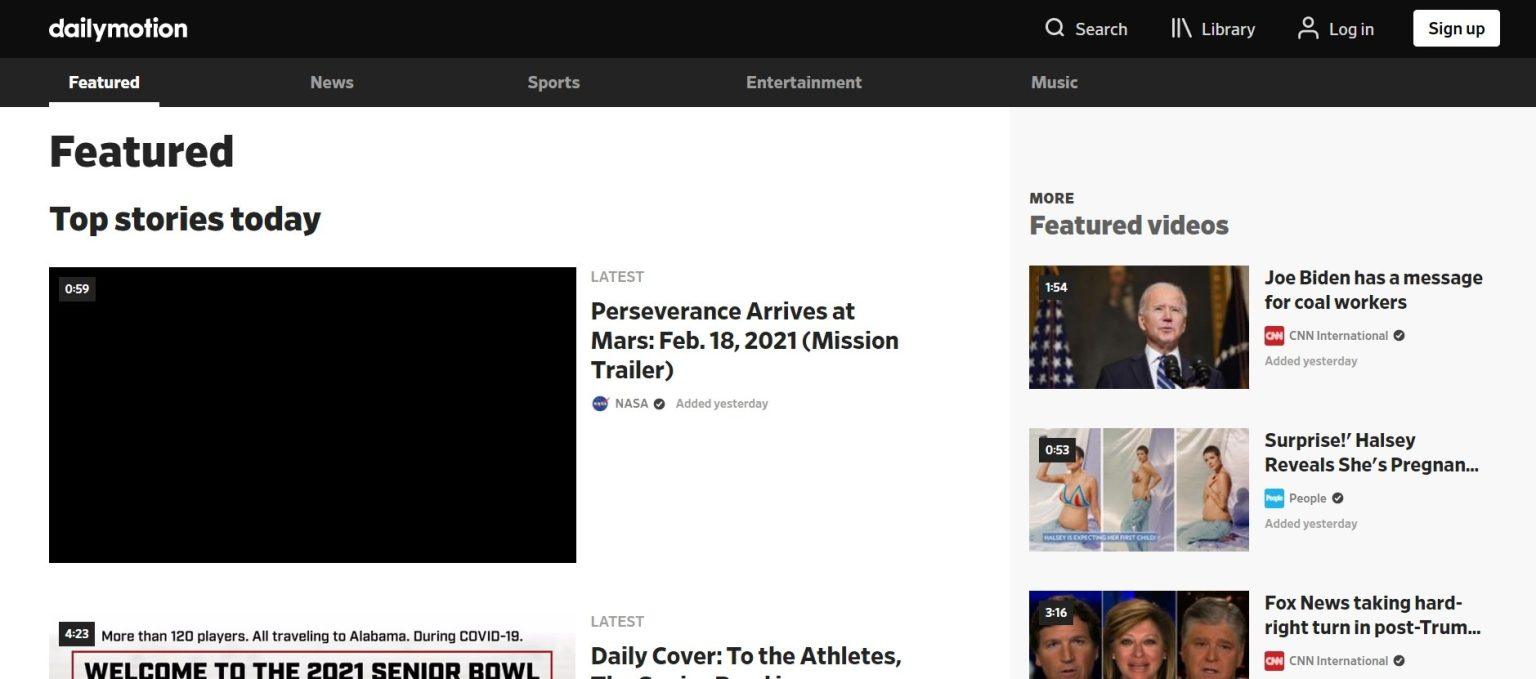 Website Dailymotion: Thế giới video đa dạng, sáng tạo