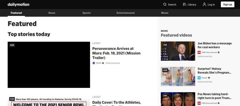 Website Dailymotion: Thế giới video đa dạng, sáng tạo