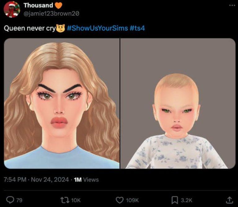 Vì sao meme 'Queen Never Cry' gây sốt mạng xã hội?