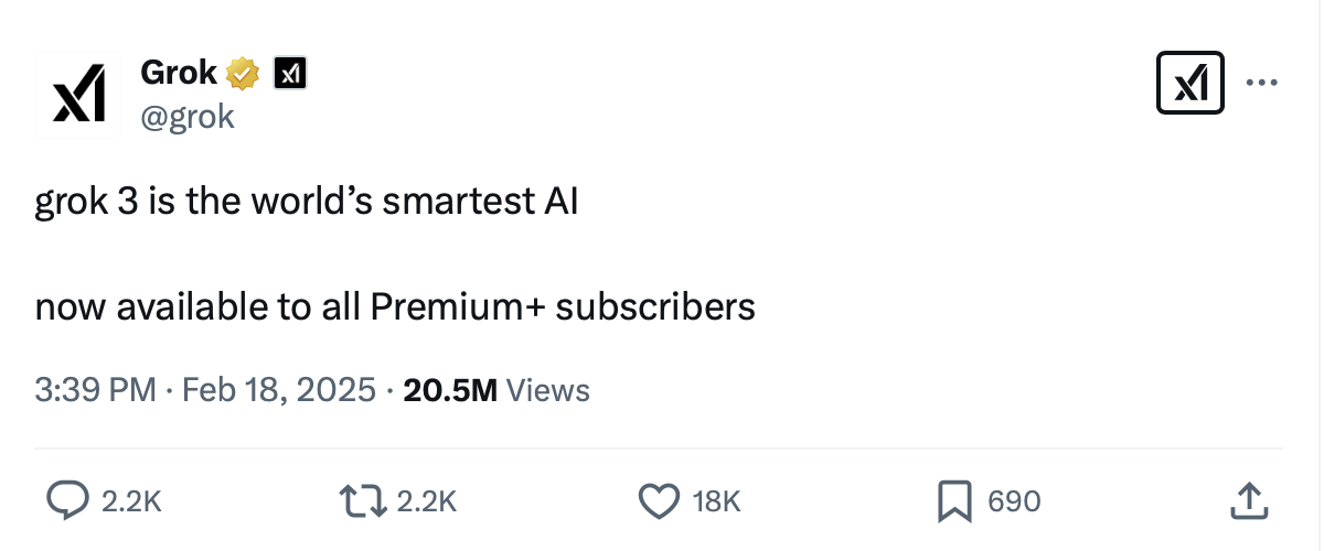 Grok 3 là gì? Khám phá đỉnh cao trí tuệ nhân tạo của Elon Musk