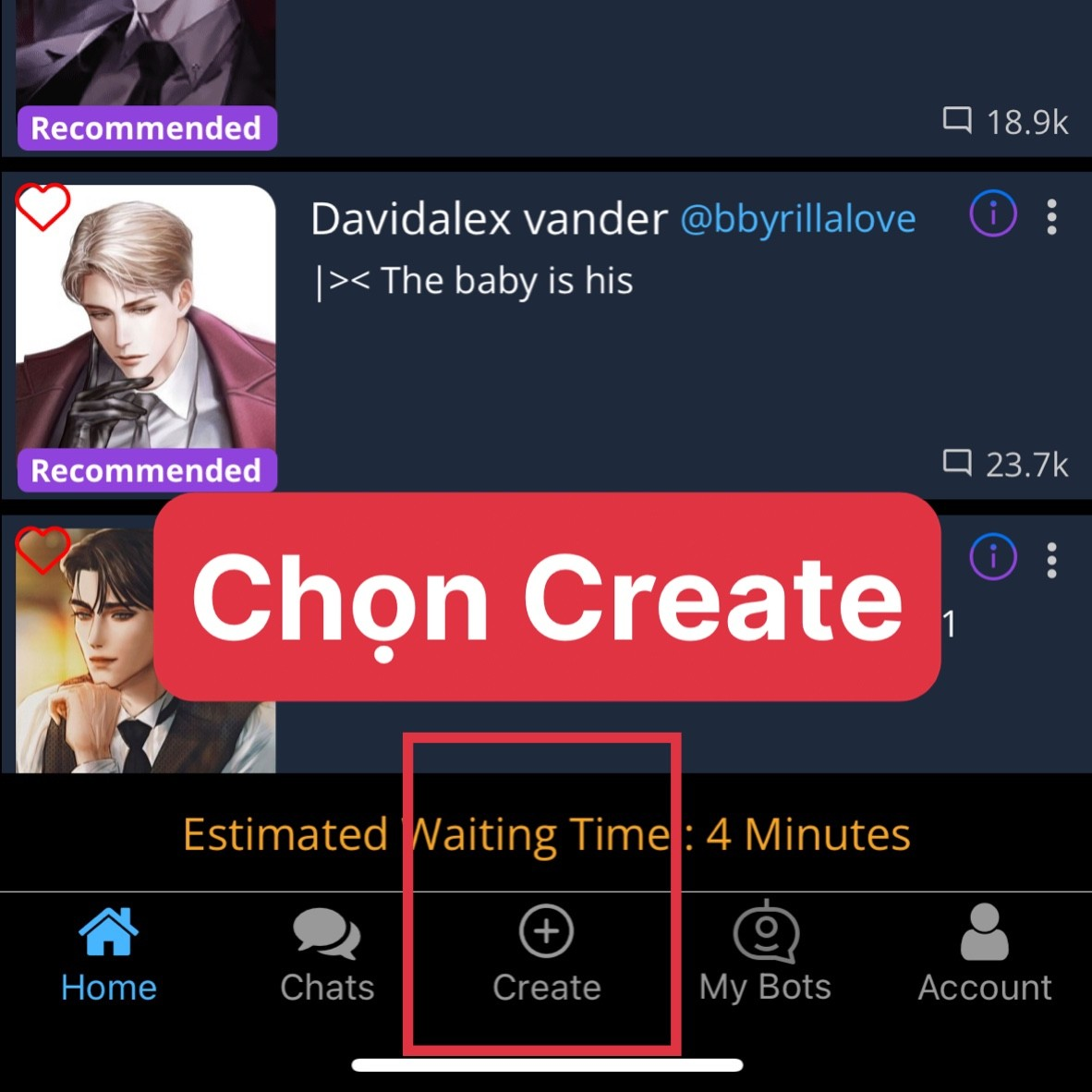 Hướng dẫn chi tiết cách tạo chatbot trong SpicyChat AI