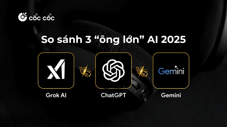 Grok 3 vs ChatGPT 4.0 vs Gemini: So sánh 3 ông lớn AI năm 2025