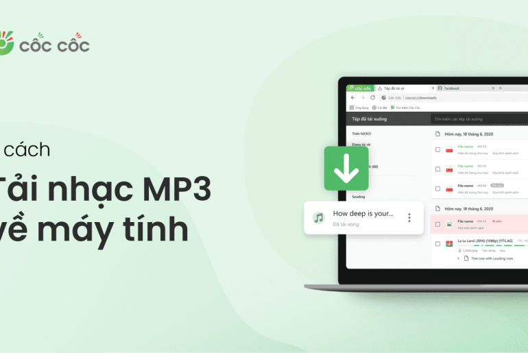 Cách download nhạc MP3 chất lượng cao và an toàn