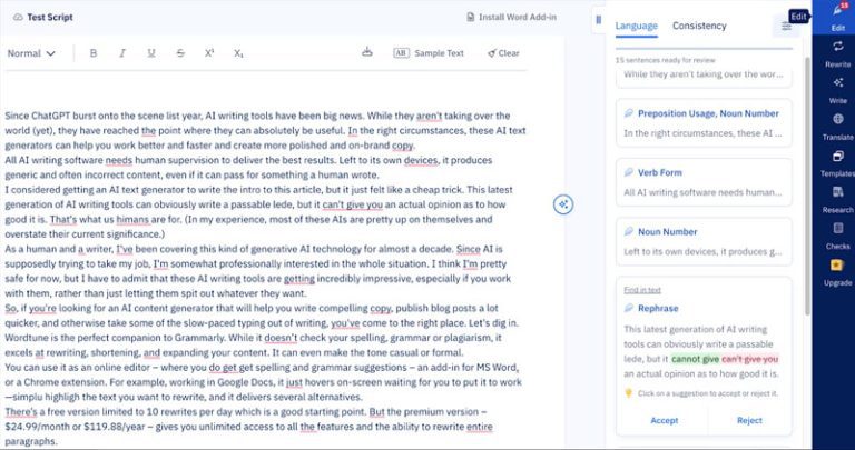 Top 10 công cụ Grammar Checker chính xác nhất hiện nay