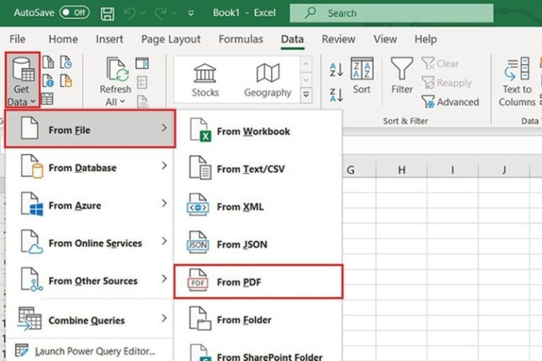 Cách Convert PDF sang Excel đơn giản và hiệu quả