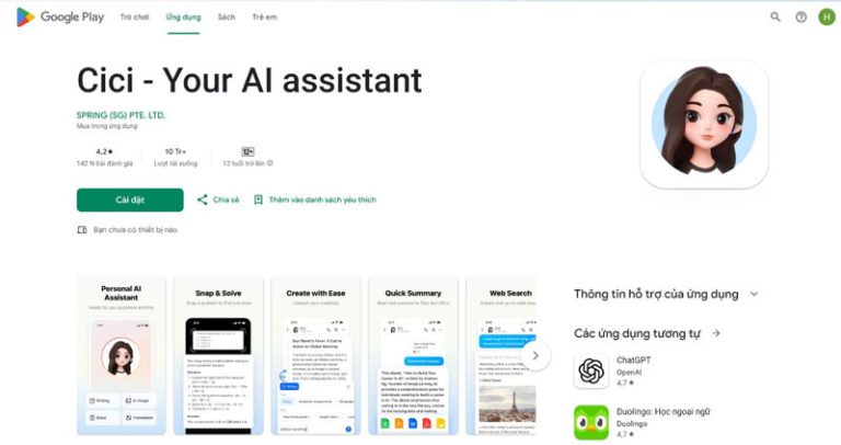 Cici AI là gì? Đánh giá, hướng dẫn cách sử dụng Cici AI